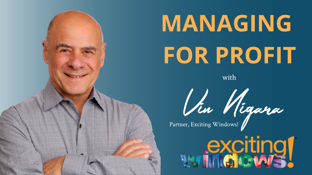 EW! Managing for Profit Tour - Exciting Windows!